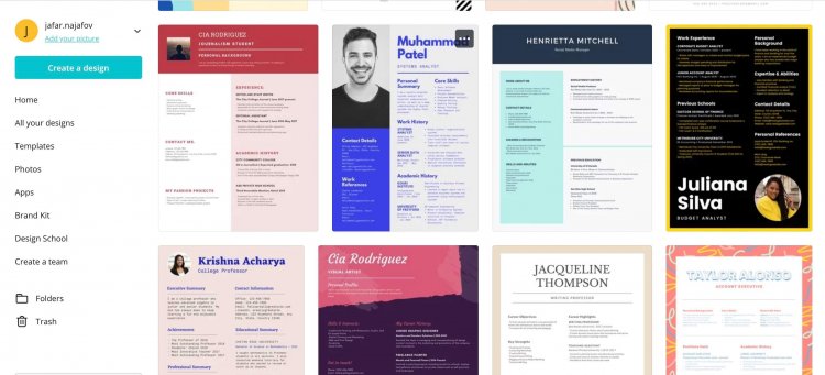 CV formasi - 5 dəqiqədə mükəmməl CV hazırlamaq - Nümunələr