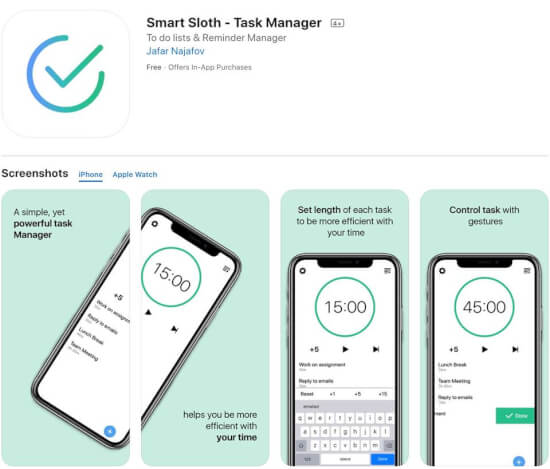 Vaxtınızı daha səmərəli idarə etmək üçün 6 proqram - Smart Sloth
